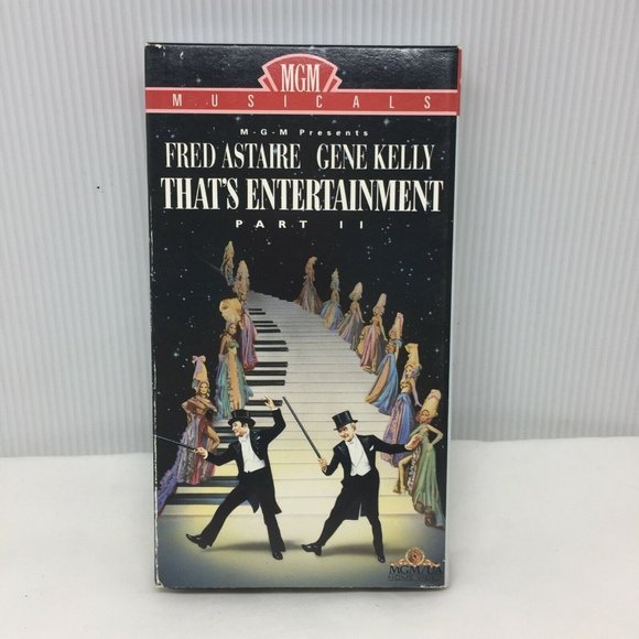 Media | Vhs Thats Entertainment Part Ii Fred Astaire Gene Kelly Musical ...